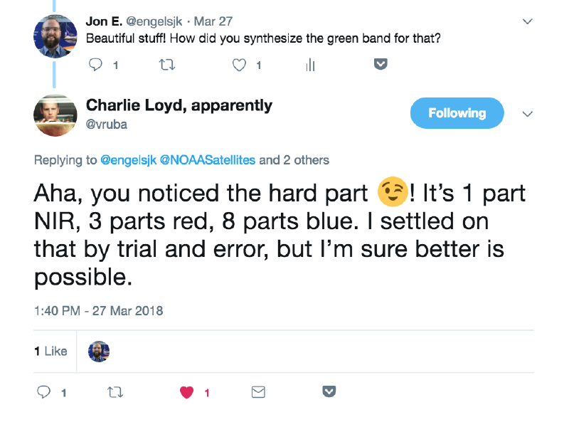 GOES-16 Color Animation with Python | engelsjk